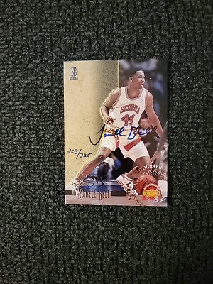 1996 The Score Board Basketball Terrell Bell Autograph 263/325 - SC6769 ...