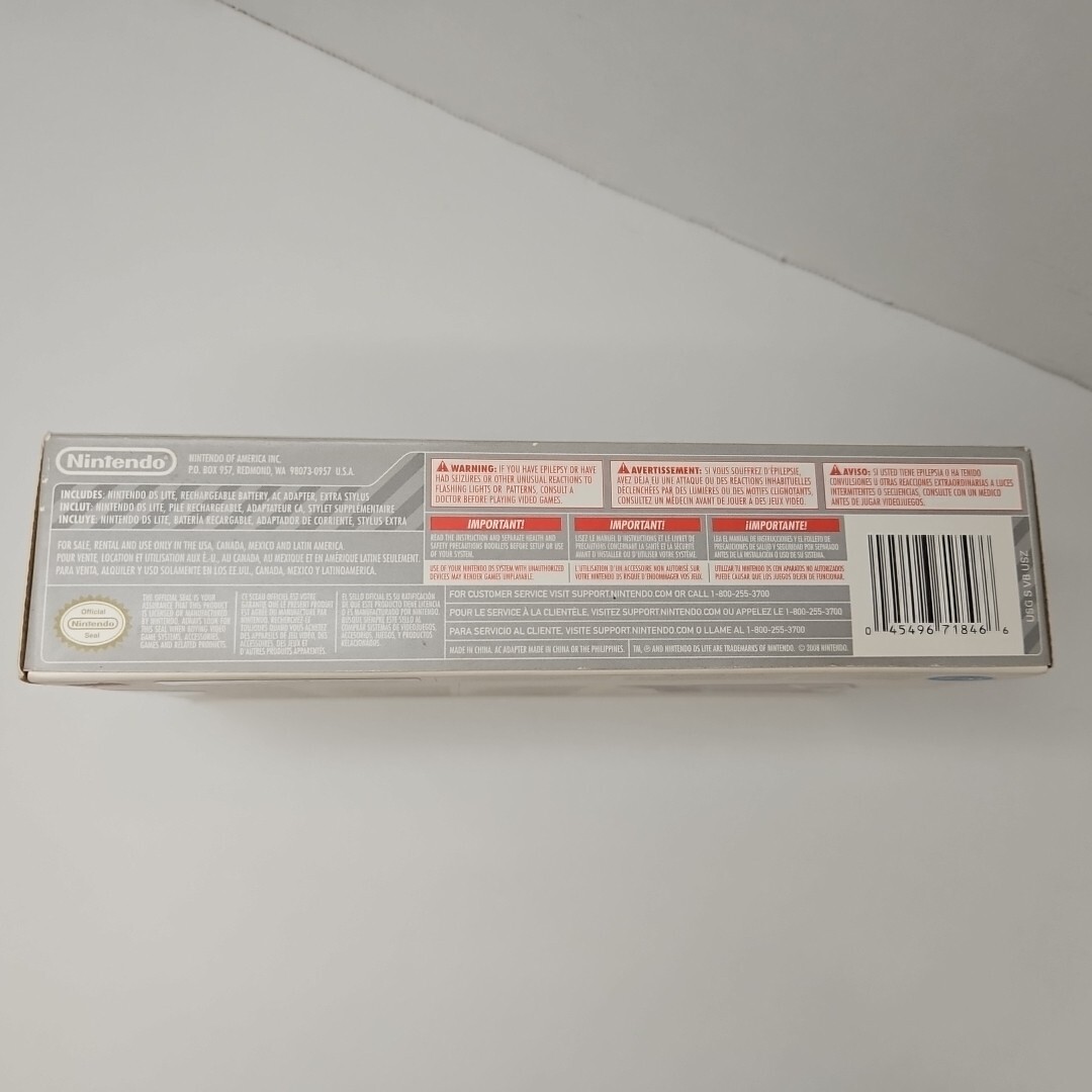 Nintendo DS Lite Launch Edition Silver Handheld System for sale online ...