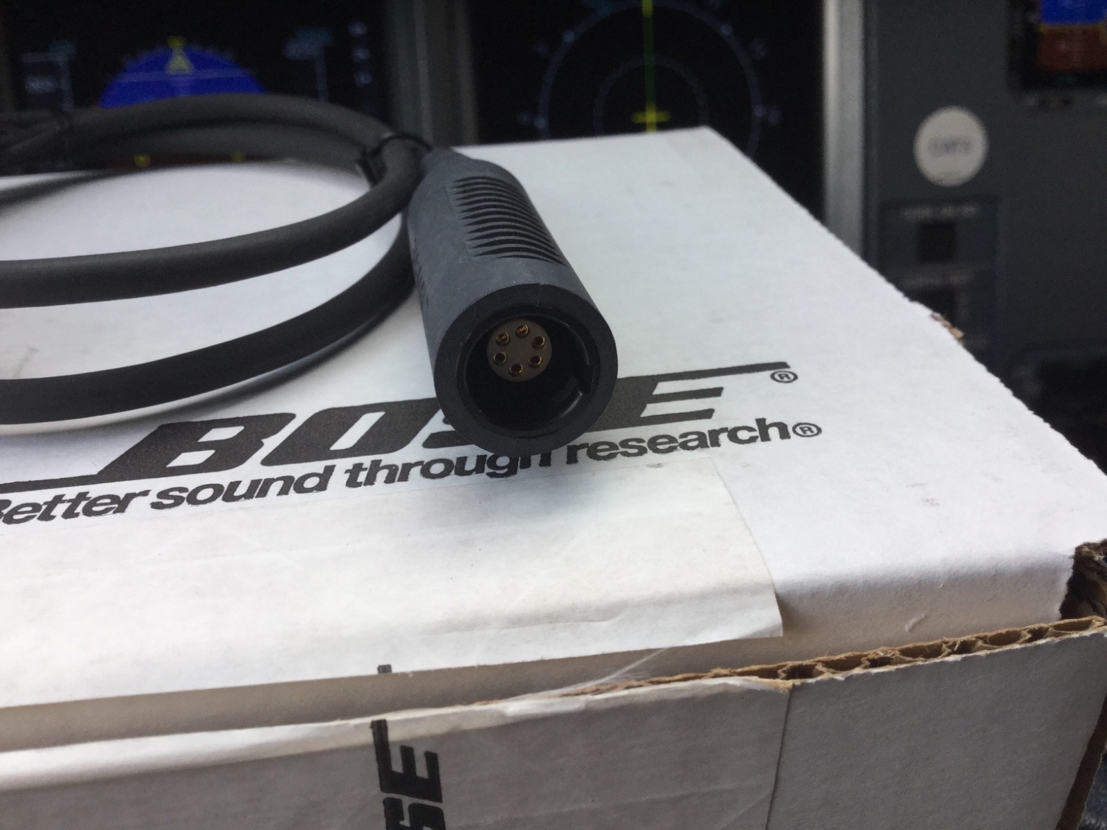 GENUINE BOSE ADAPTER A20 HEADSETS 6-Pin LEMO to Dual-Plugs (GA) p/n ...