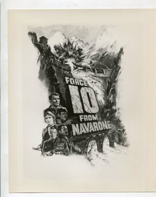 Force 10 From Navarone-Robert Shaw-Barbara Bach-8x10-B&W-Still | eBay