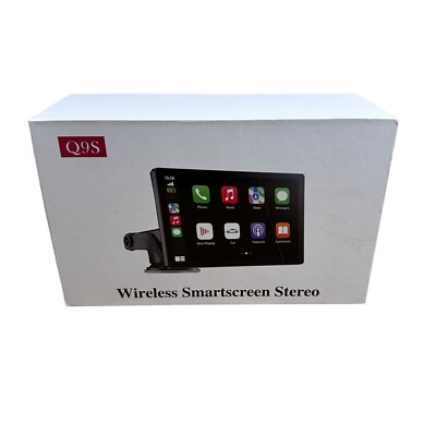 HAUXIY Q9S Wireless Smartscreen Stereo CarPlay Touch Screen - Open Box ...