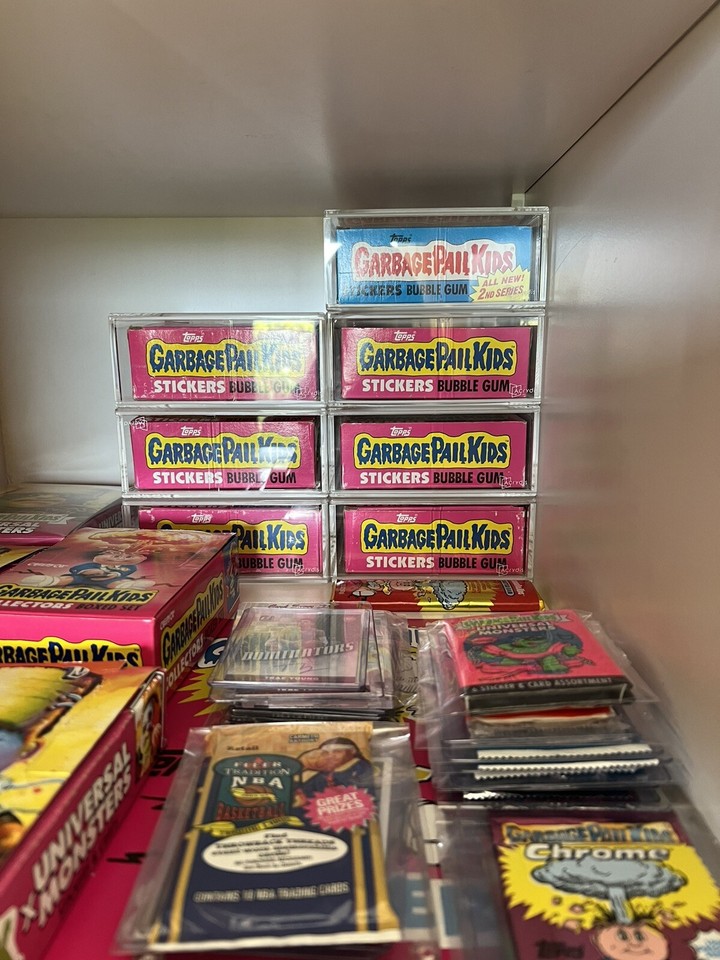 Vintage 1985 Garbage Pail Kids Original 1st Series 48 Wax Pack Box GPK ...