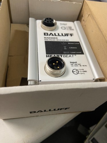 Balluff Power Supply BAE0112 HEARTBEAT PS-XA-1W-24-038-603 NEW IN BOX ...