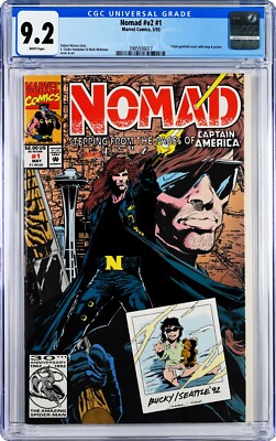 Nomad v2 #1 CGC 9.2 (May 1992, Marvel) Fabian Nicieza, Triple Gatefold Cover | eBay
