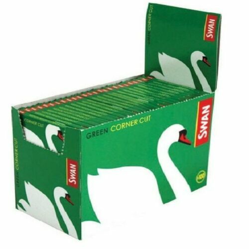 1, 5, 10, 25, 50 SWAN REGULAR SIZE SMOKING ROLLING CIGARETTE PAPERS CUT ...
