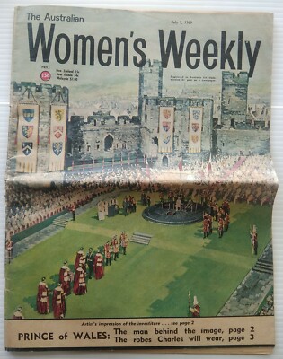 The Australian Women’s Weekly July 9 1969 Investiture Prince of Wales ...