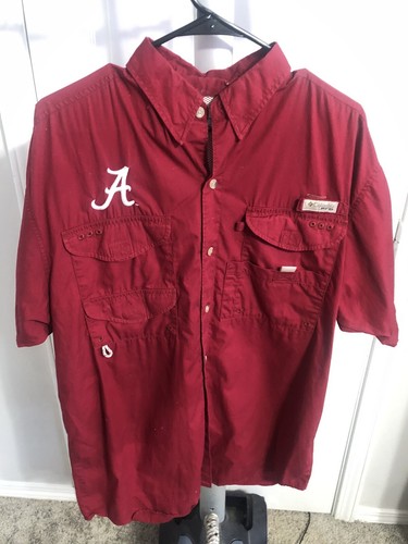 Columbia PFG Alabama Shirt Sz M | eBay