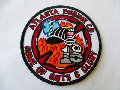 Georgia - Atlanta Fire Rescue Engine 18 Patch GA HOME OF GUTS & GLORY ...