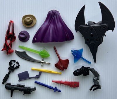 Vintage Kenner Batman Parts Lot Animated Series Movie Accessories ...