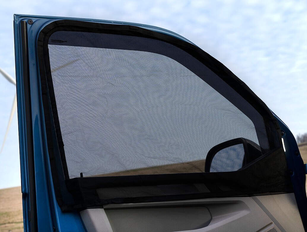 FOR MERCEDES VITO 03- W639 W447 CAB FRONT DOOR MAGNETIC MOSQUITO FLY ...