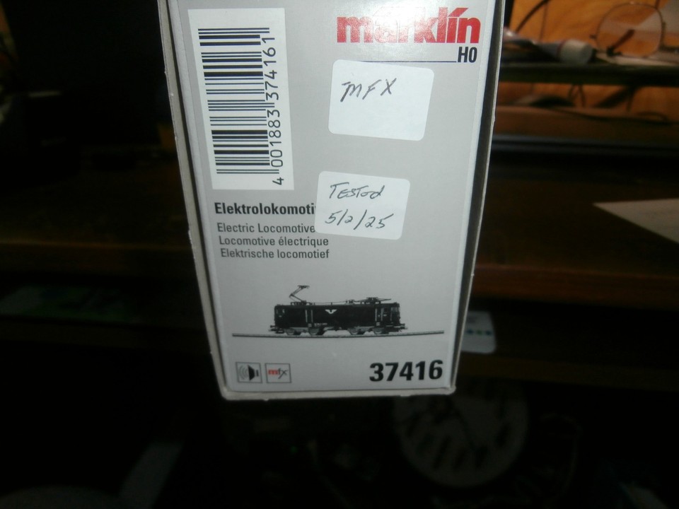 MARKLIN HO SCALE # 37416 ELECTRIC LOCOMOTIVE-SWEDISH STATE RAILWAY ( SJ ...