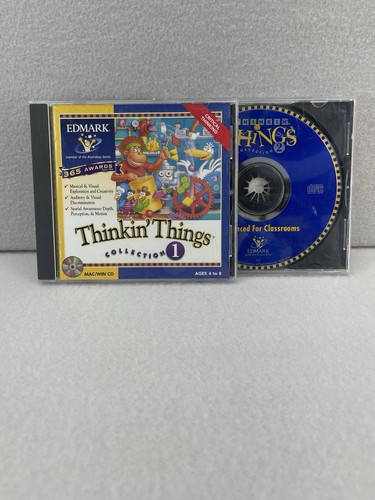 Thinkin' Things Collection 1 & 2 EDMARK (PC CD-ROM games) VINTAGE | eBay