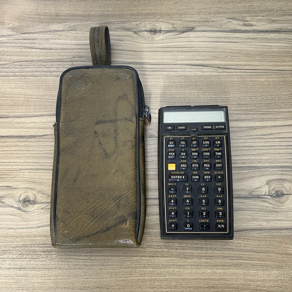 Vintage Hewlett Packard HP-41CV Handheld Programmable Scientific ...