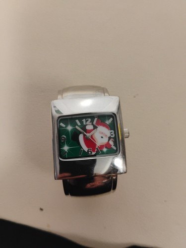Christmas Santa Claus Watch/Wristwatch/Works | eBay
