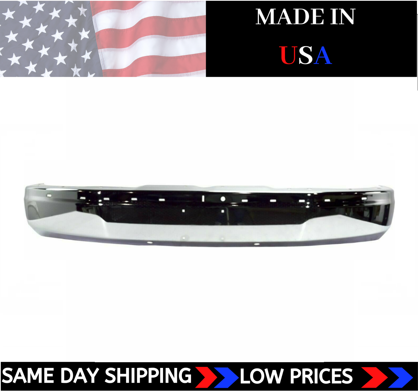 2003-2025 Chevrolet Express GMC Savana Chrome Front Bumper | USA Made ...