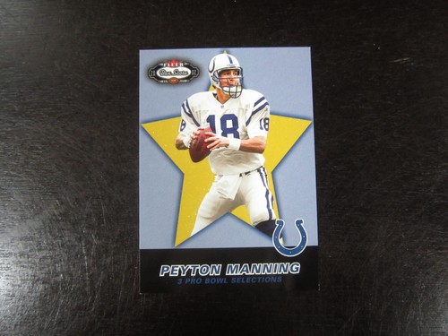 2002 Fleer Box Score # 233 Peyton Manning Card (B61) Indianapolis Colts ...