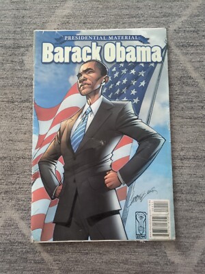 Presidential Material: Barack Obama #1 Comic Book Campbell IDW 2008 | eBay