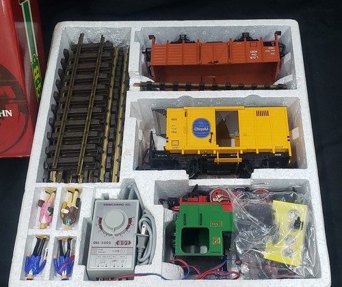 LGB The Big Train G Scale # 20401 Set + LGB Car Rio Grande & 3 ...