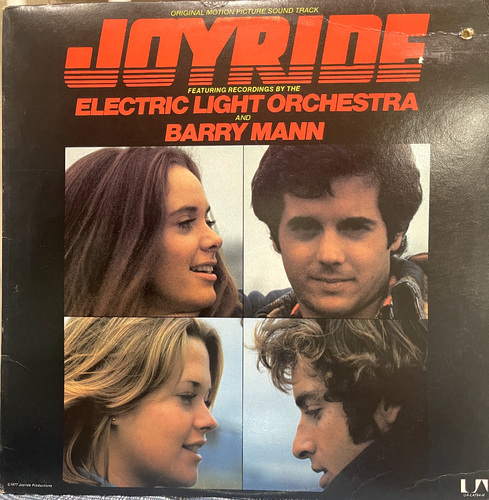 Joyride Motion Picture Soundtrack Vinyl LP Record Featuring ELO Barry ...