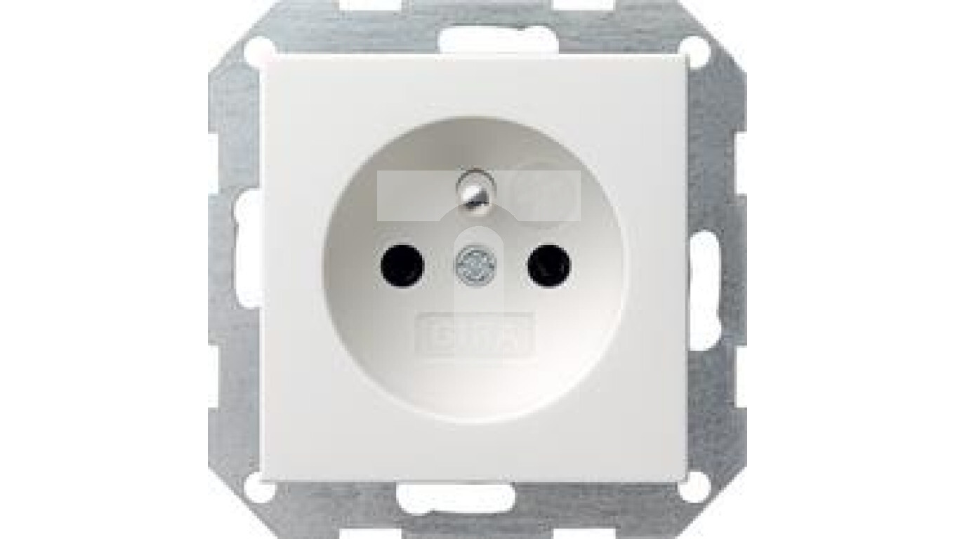 Gira Socket with pin with protection System 55 white /T2UK | eBay