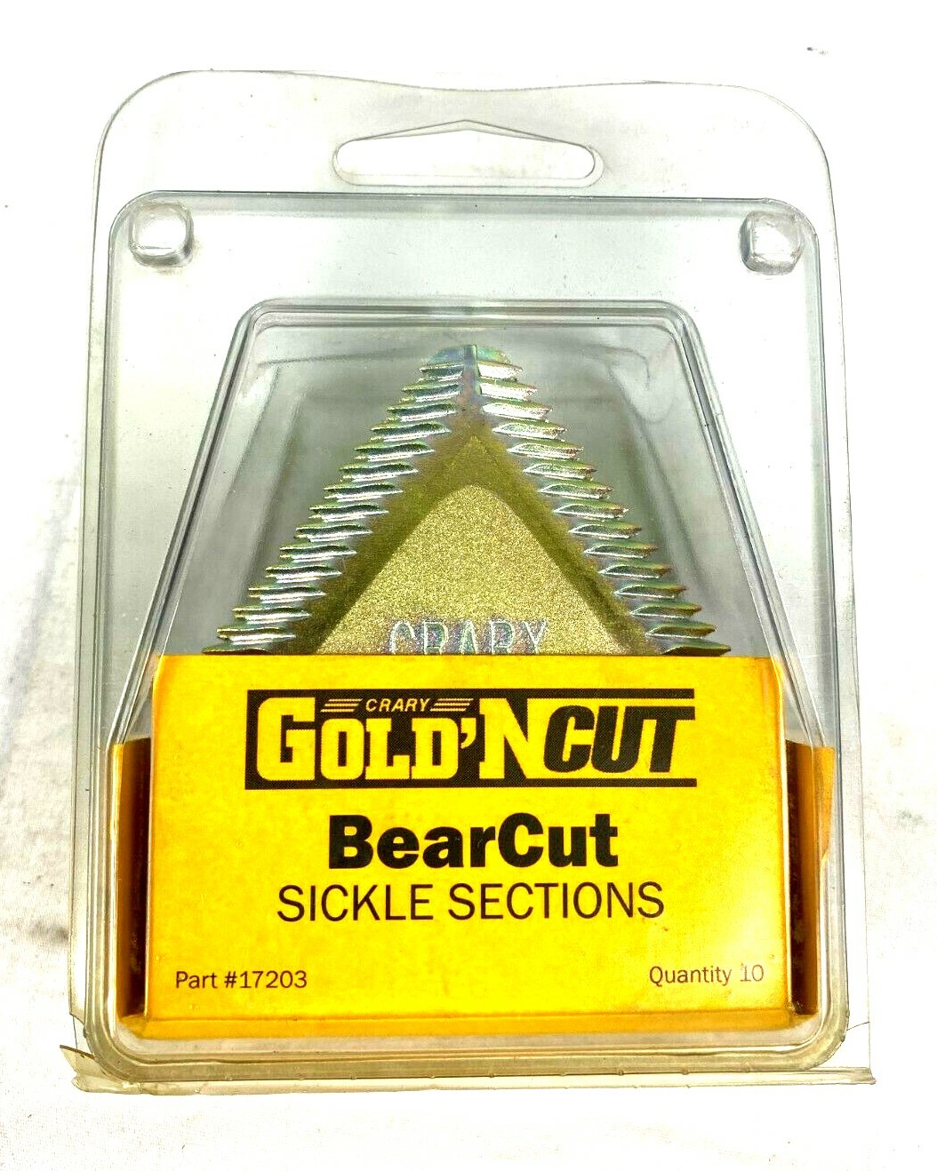 Crary CR17203 Gold N Cut Sickle Sections | 2 1/16" Hole Spacing | New ...