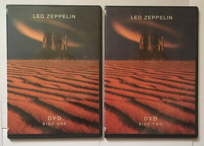 Led Zeppelin 2 discs DVD 1970-1979, 5h 20 min. each disc | eBay