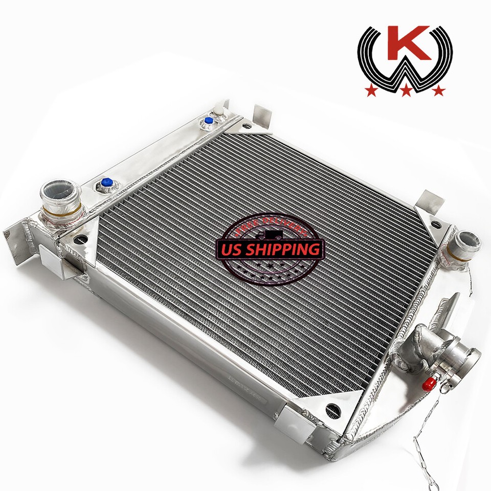 17" Aluminum Radiator for Ford 1932 Chopped Hot Rod W/Chevy 350 V8 ...
