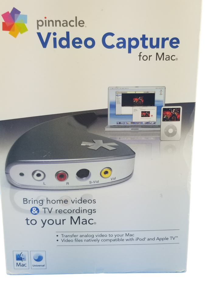 Pinnacle Video Capture For Mac Convert Transfer, USB To RCA & S - Video ...
