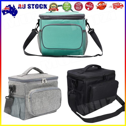 Portable Lunch Bag Tote Insulated Cooler Ice Lunch Box Food Storage ...