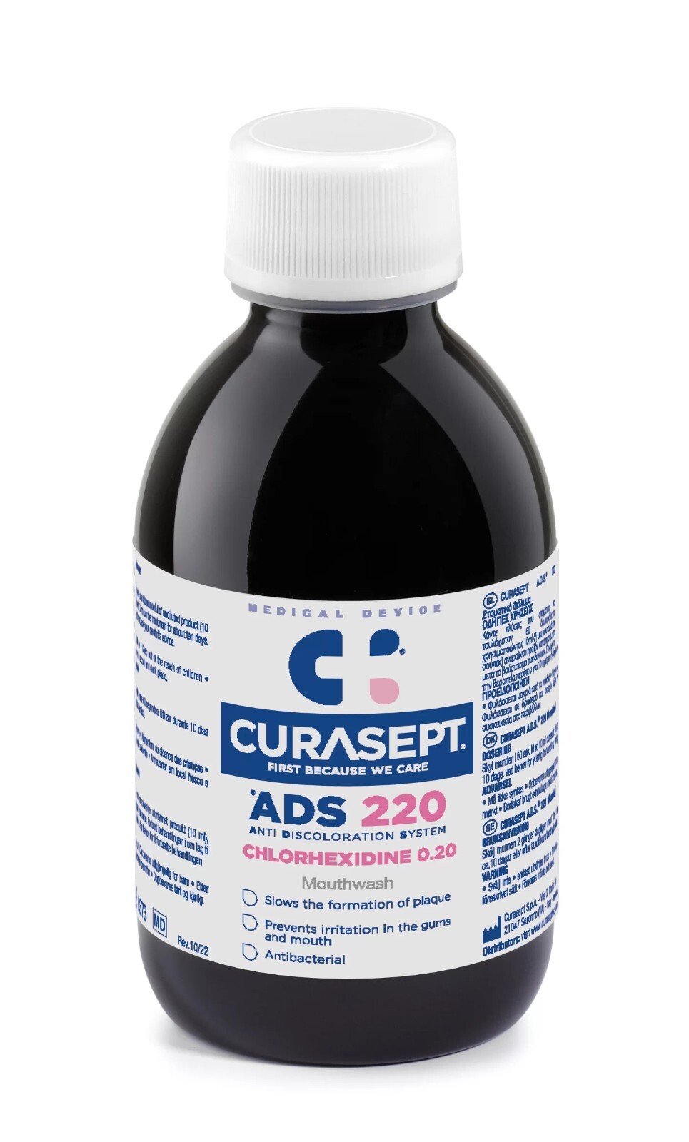 Curasept Mouthwash 0.2% 200ml - Intensive Protection 7612412418118 ...