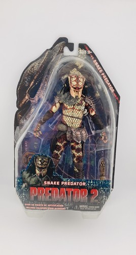 NECA 2011 Predator 2 SNAKE PREDATOR NIP 7" Alien Action Figure (Clam ...
