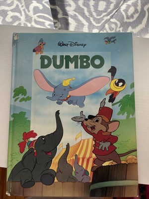 Walt Disney’s Vintage 1988 Dumbo Children’s Book Hardcover Classic ...