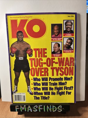 G2 1995 MIKE TYSON June KO BOXING Magazine | eBay