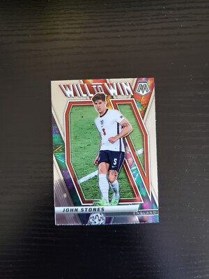 John Stones - 2021-22 Mosaic FIFA World Cup Will To Win Insert #21 | eBay