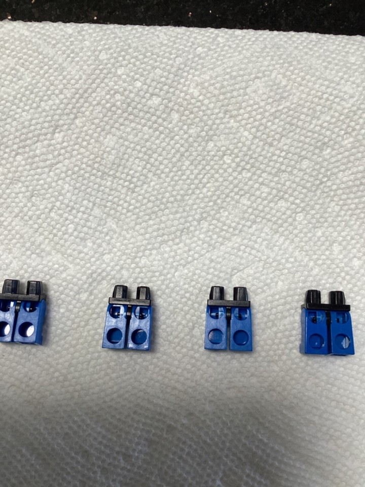 LEGO 8963 Set Mini Lower Part Pants No 122 Blue Figure Parts 4542552 ...