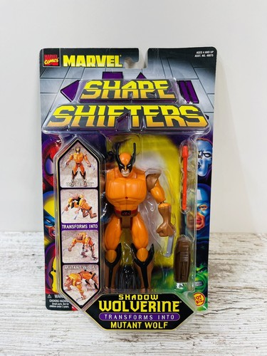 Marvel Toybiz - Shadow Wolverine Mutant Wolf Figure MOC Shape Shifters ...