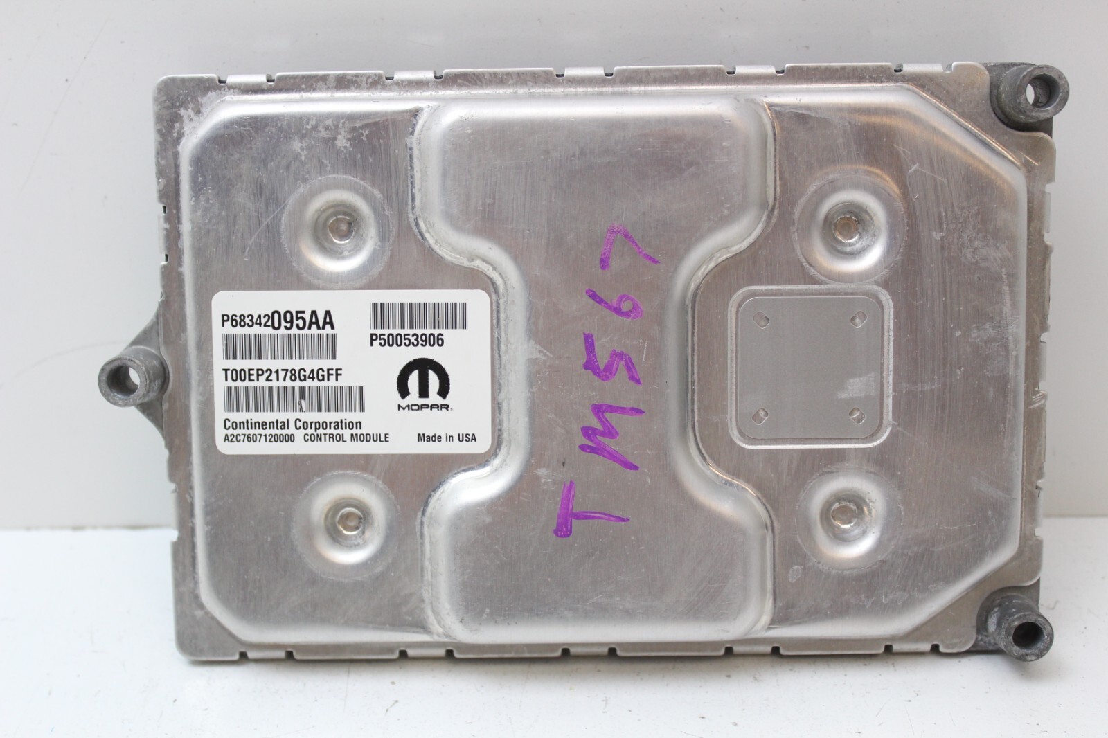 2019 JEEP COMPASS ENGINE CONTROL MODULE P68444778AB ECM for sale online ...