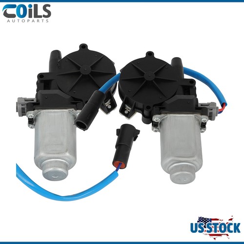 Pair Rear Window Motor For Ford F-250 F-350 F-450 F-550 Super Duty 2000 ...