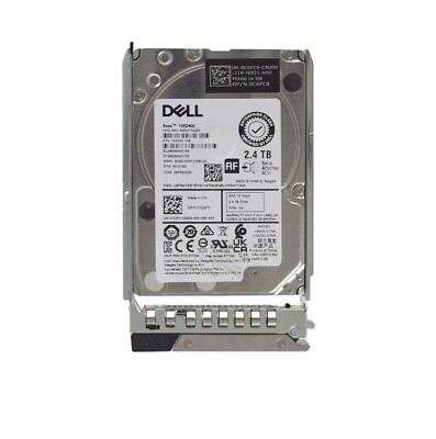 Dell Seagate 2.5" 2.4TB 10K 12GBPS 512e SAS Hard Drive - 1D0F5 ...