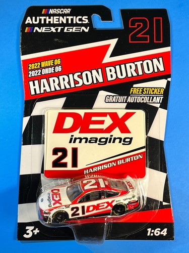2022 Wave 06 Nascar Authentics Next Gen Harrison Burton #21 Dex Imaging ...