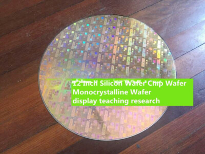 12 Inch Silicon Wafer Chip Wafer Monocrystalline Wafer display teaching ...