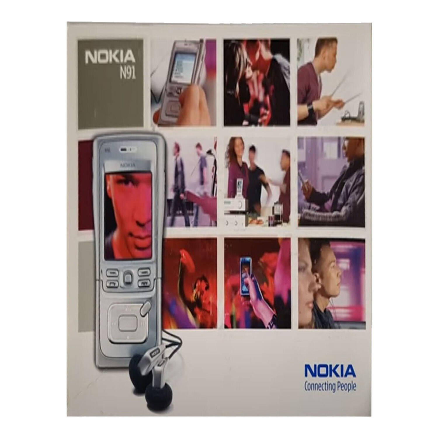 Nokia N91 3G Silver 4GB Storage SINGLE SIM Factory Unlocked OEM NEW | eBay