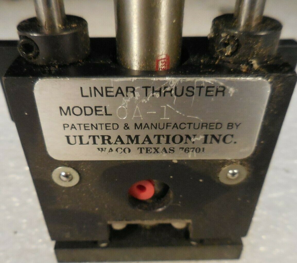 Ultramation Inc Model 0A-1 Linear Thruster w/ Pneumatic Cylinder | eBay