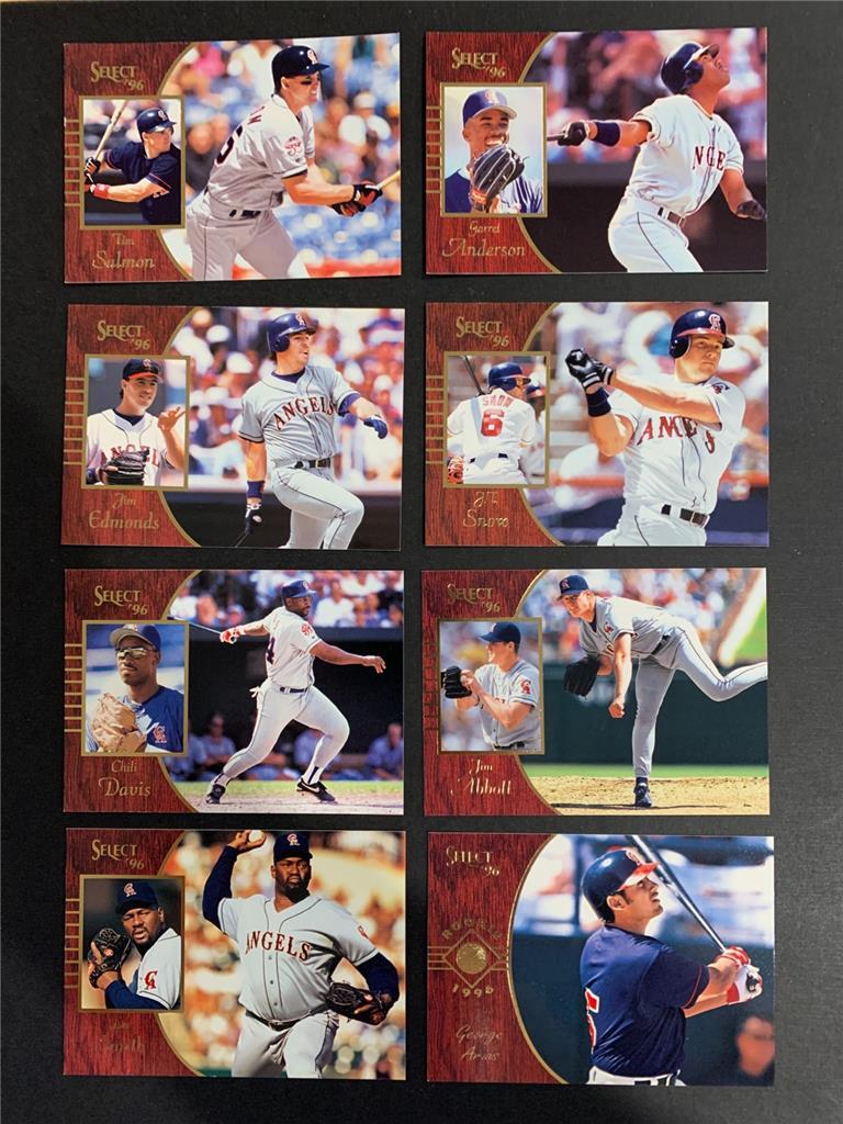1996 Select California Angels Team Set 8 Cards | eBay