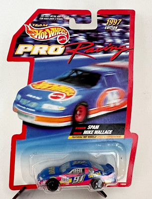 NEW 1997 Hot Wheels Pro Racing NASCAR Mike Wallace #91 SPAM Chevrolet ...