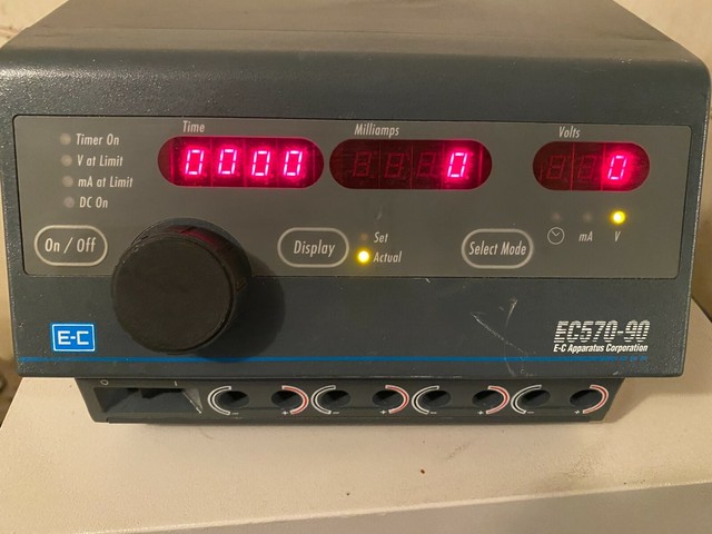 T171165 E-c Apparatus Ec570-90 Electrophoresis Power Supply Fb-570-90 ...