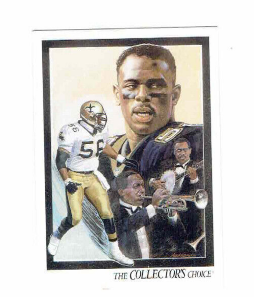 Pat Swilling New Orleans Saints #97 Upper Deck Collectors 1992 Football ...
