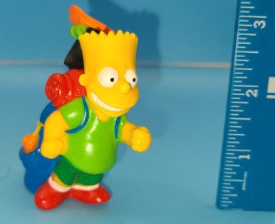 Vintage 1990 The Simpsons Rubber Figures Bart Simpson Outdoor | eBay