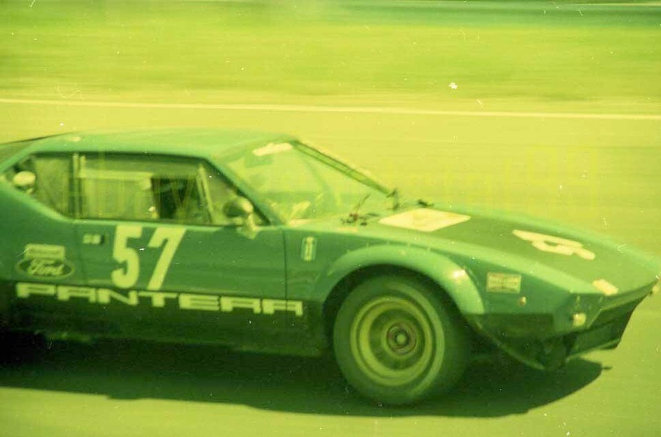 Bob Grossman #57 DeTomaso Pantera - 1974 Watkins Glen 6 Hrs - Vtg Race ...
