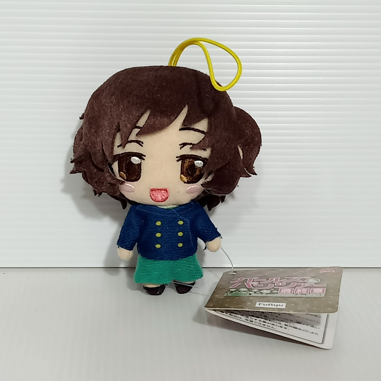 Yukari Akiyama Girl und Panzer Mini Plush Strap Toy Mascot FuRyu Japan ...